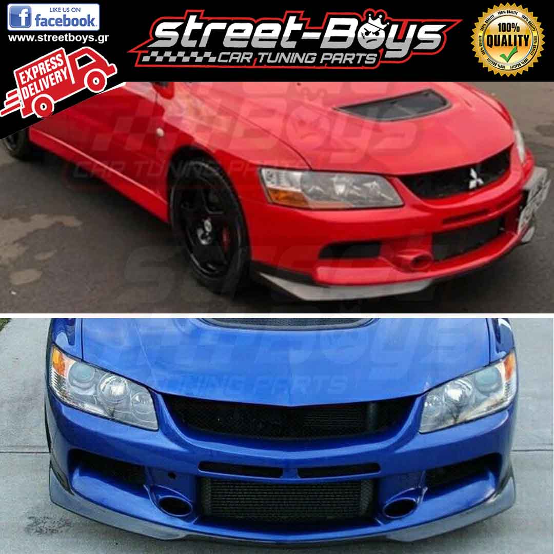 LIP SPOILER [RALLIART TYPE] ΕΜΠΡΟΣ ΠΡΟΦΥΛΑΚΤΗΡΑ MITSUBISHI LANCER ...