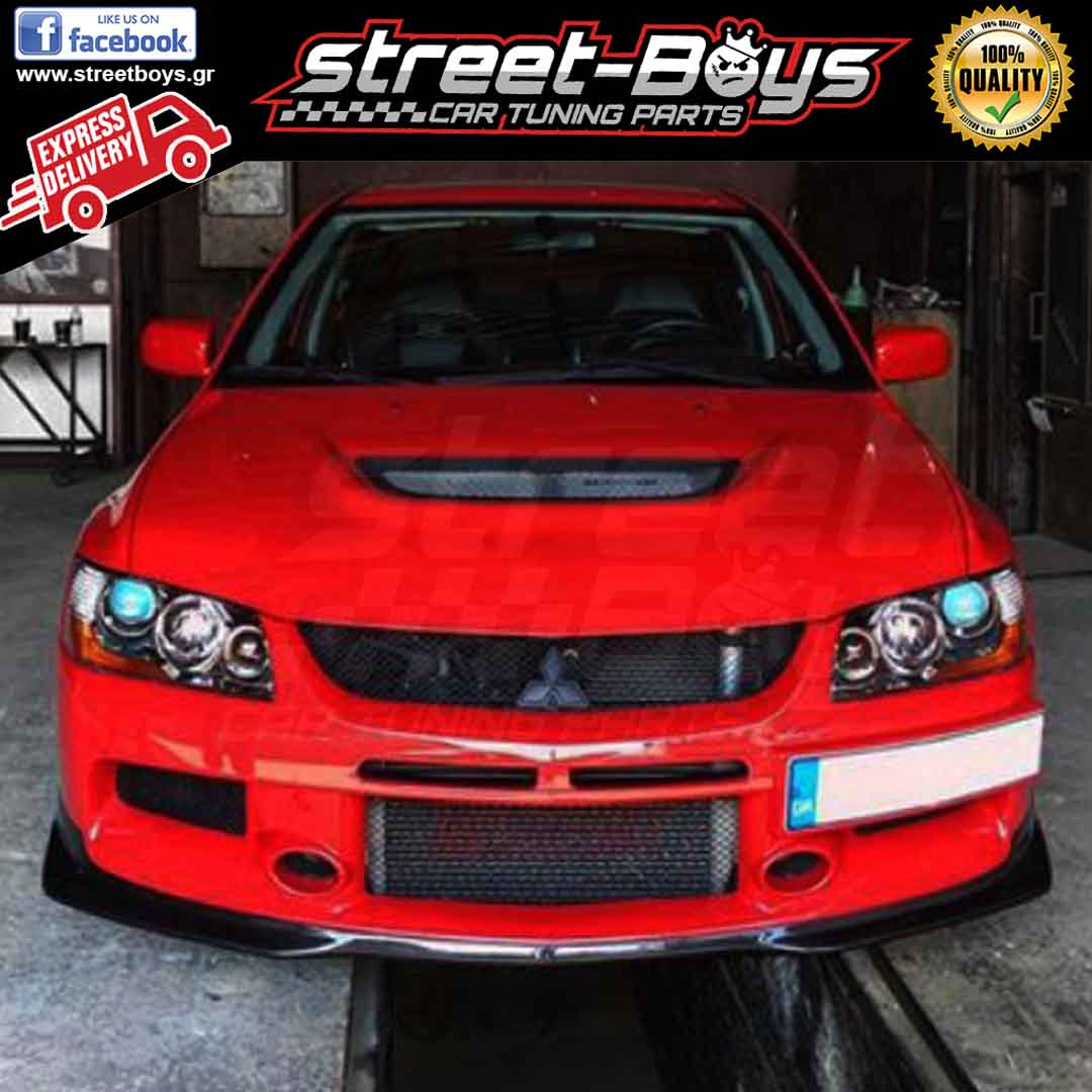 LIP SPOILER [RALLIART TYPE] ΕΜΠΡΟΣ ΠΡΟΦΥΛΑΚΤΗΡΑ MITSUBISHI LANCER ...