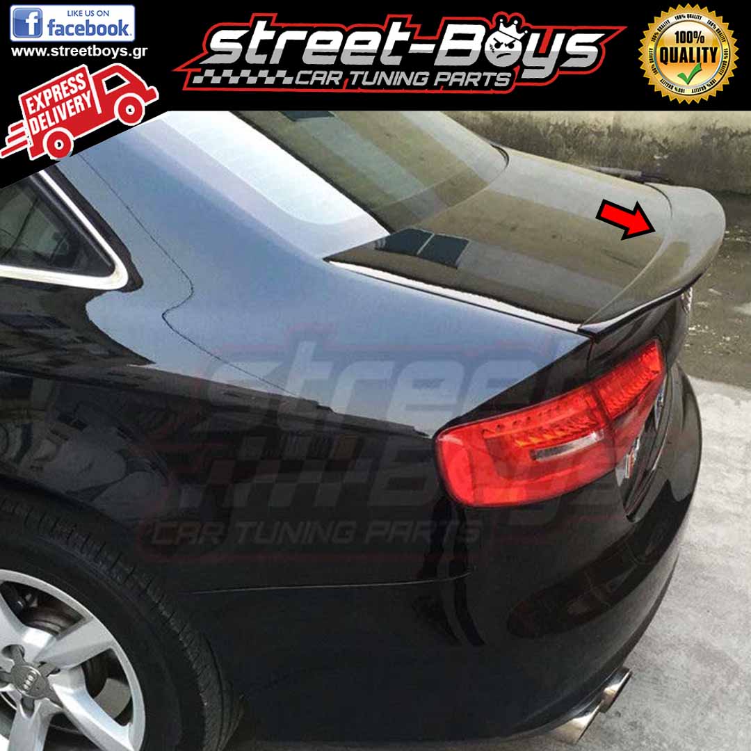 SPOILER AUDI A4 B8 2008 2015 STREET BOYS CAR TUNING SHOP SPOILER AUDI A4 B8 2008 2015 STREET BOYS CAR TUNING SHOP