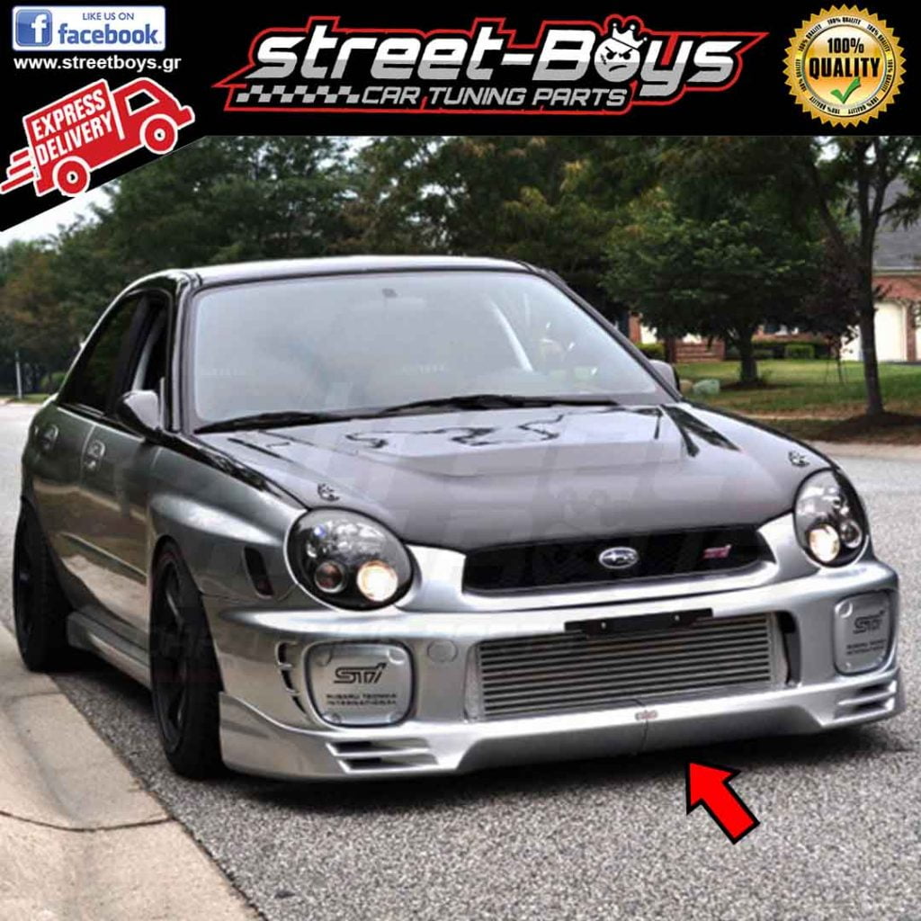 LIP SPOILER [GREDDY TYPE] ΕΜΠΡΟΣ ΠΡΟΦΥΛΑΚΤΗΡΑ SUBARU IMPREZA BUGEYE ...