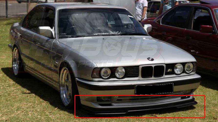 EXTENSION LIP SPOILER ΕΜΠΡΟΣ ΠΡΟΦΥΛΑΚΤΗΡΑ BMW E34 M5 - STREET BOYS ...