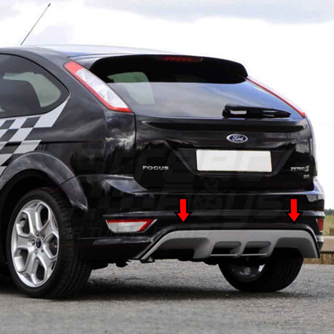 SPOILER [ST TYPE] ΔΙΑΧΥΤΗΣ ΠΙΣΩ ΠΡΟΦΥΛΑΚΤΗΡΑ FORD FOCUS MK2 FACELIFT ...
