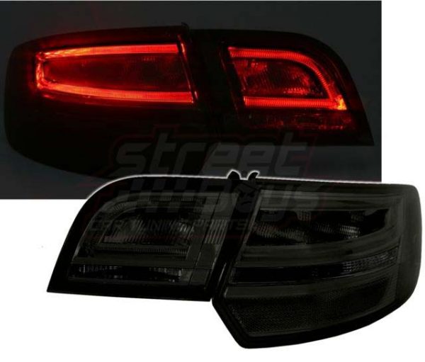 ΦΑΝΑΡΙΑ ΠΙΣΩ *LED* BLACK SMOKE AUDI A3 8P SPORTBACK (2004-2008) [V2.4 ...
