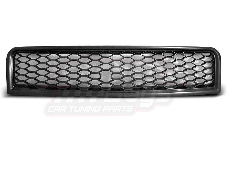 ΜΑΣΚΑ [RS TYPE] ΜΑΥΡΗ MAT ΓΡΙΛΙΑ ΚΑΠΟ AUDI A4 B6 (2000-2004) - STREET ...
