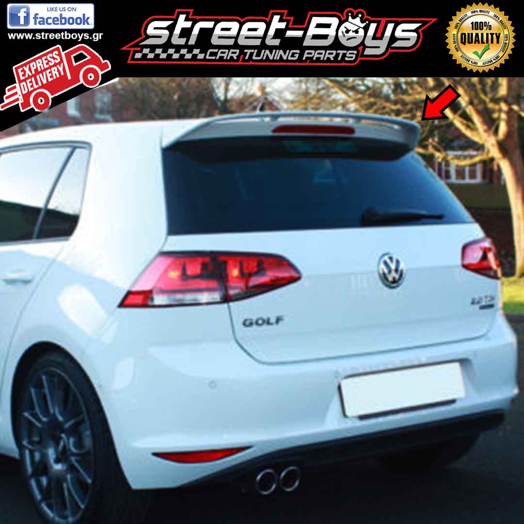 ΑΕΡΟΤΟΜΗ SPOILER VW GOLF 7 - STREET BOYS - CAR TUNING SHOP