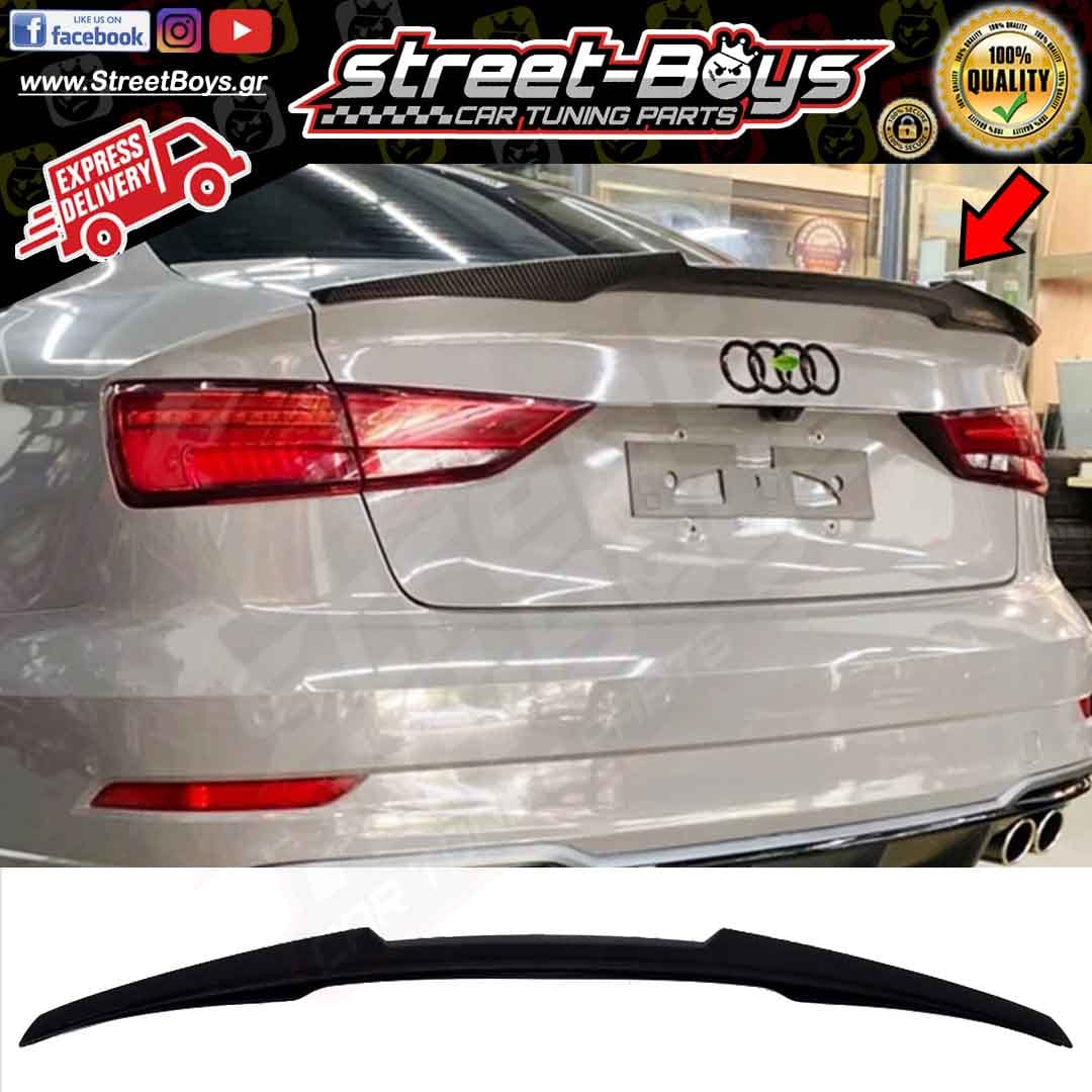ΑΕΡΟΤΟΜΗ SPOILER AUDI A3 8V SEDAN - STREET BOYS - CAR TUNING SHOP