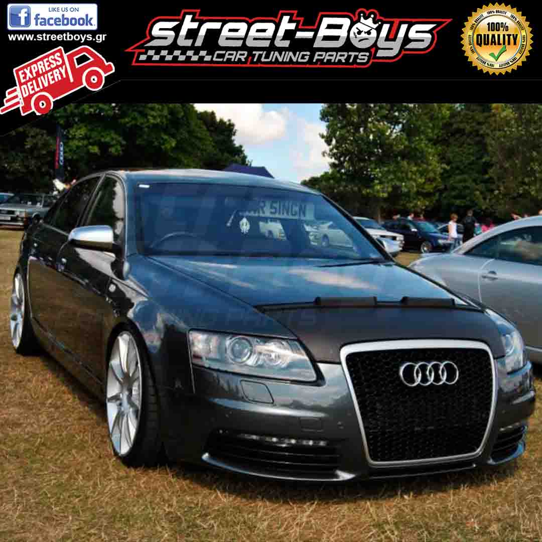 ΜΑΣΚΑ [RS6 TYPE] ΧΡΩΜΙΟΥ ΠΛΑΙΣΙΟ & ΜΑΥΡΗ ΓΡΙΛΙΑ ΜΠΡΟΣΤΑ ΠΡΟΦΥΛΑΚΤΗΡΑ ...