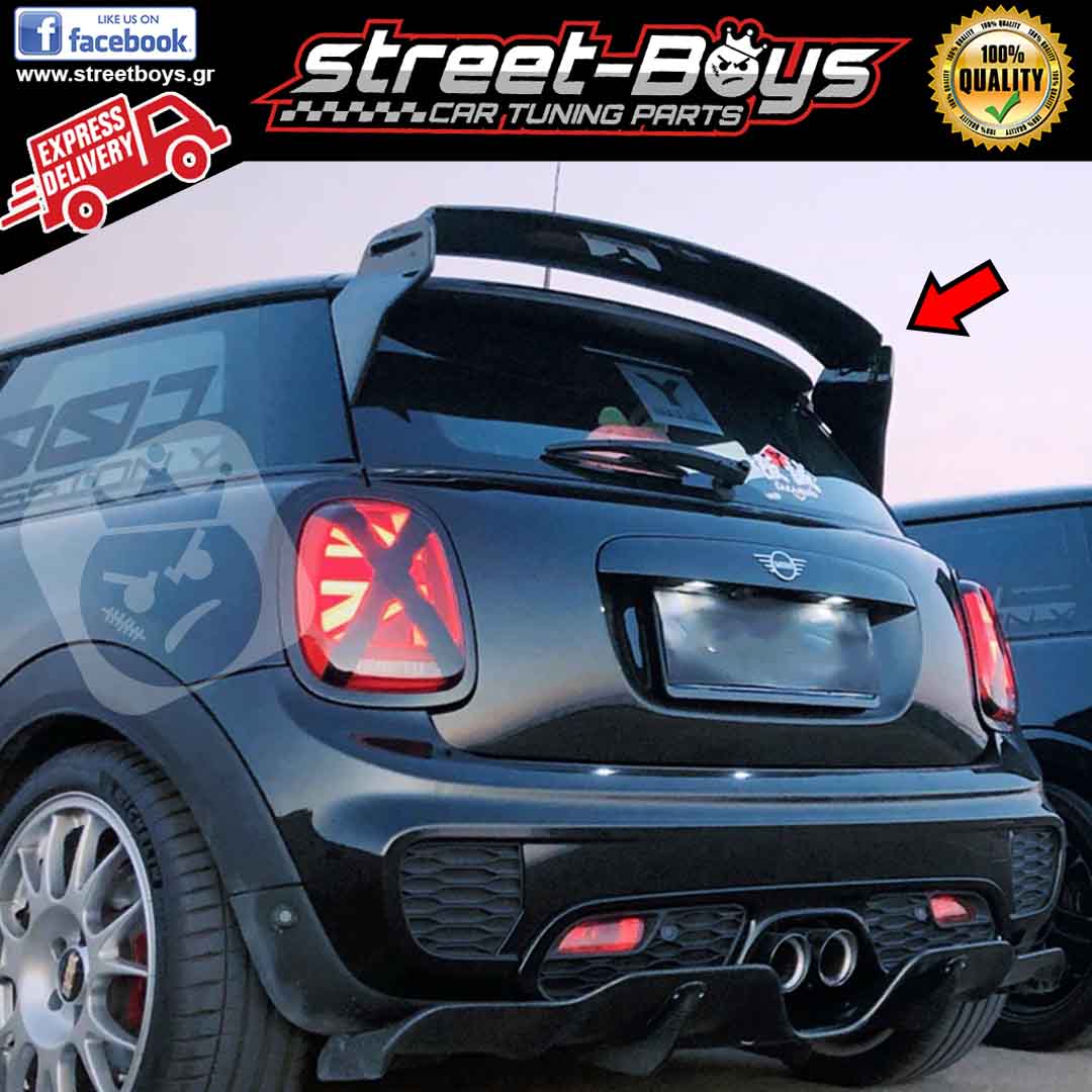ΑΕΡΟΤΟΜΗ [GP TYPE] SPOILER MINI COOPER F56 - STREET BOYS - CAR TUNING SHOP