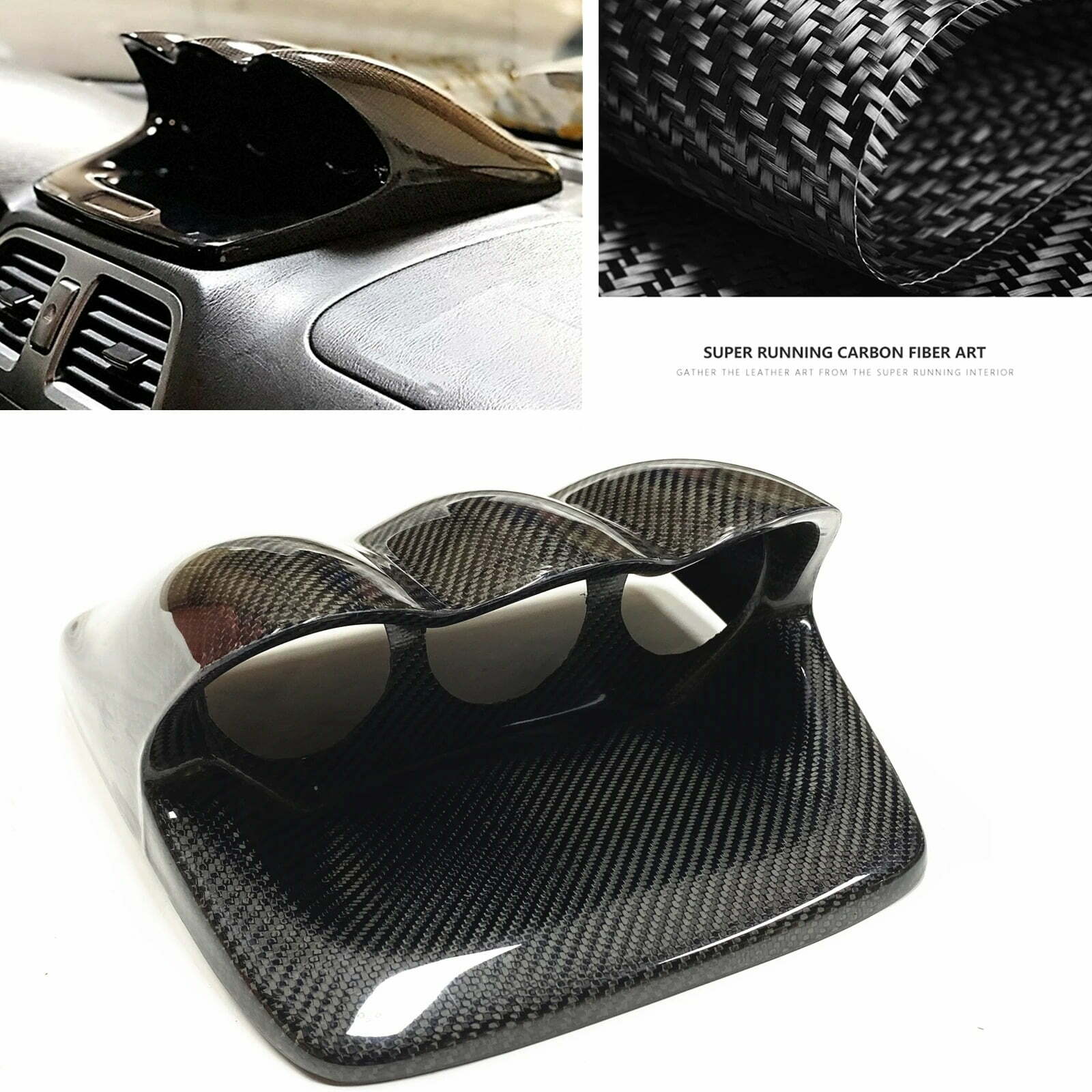 ΒΑΣΗ ΟΡΓΑΝΩΝ 100% CARBON FIBER (60mm) ΤΡΙΠΛΕΤΑ SUBARU IMPREZA (2001 ...