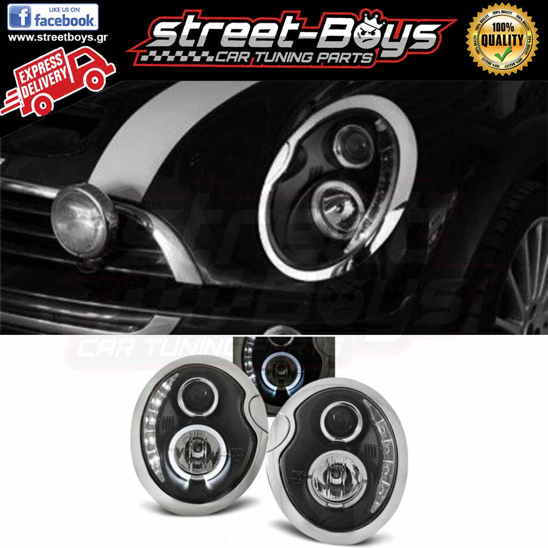 ΦΑΝΑΡΙΑ ΕΜΠΡΟΣ [DAYLIGHT] MINI COOPER R50/R52/R53 (2001-2006) - STREET ...