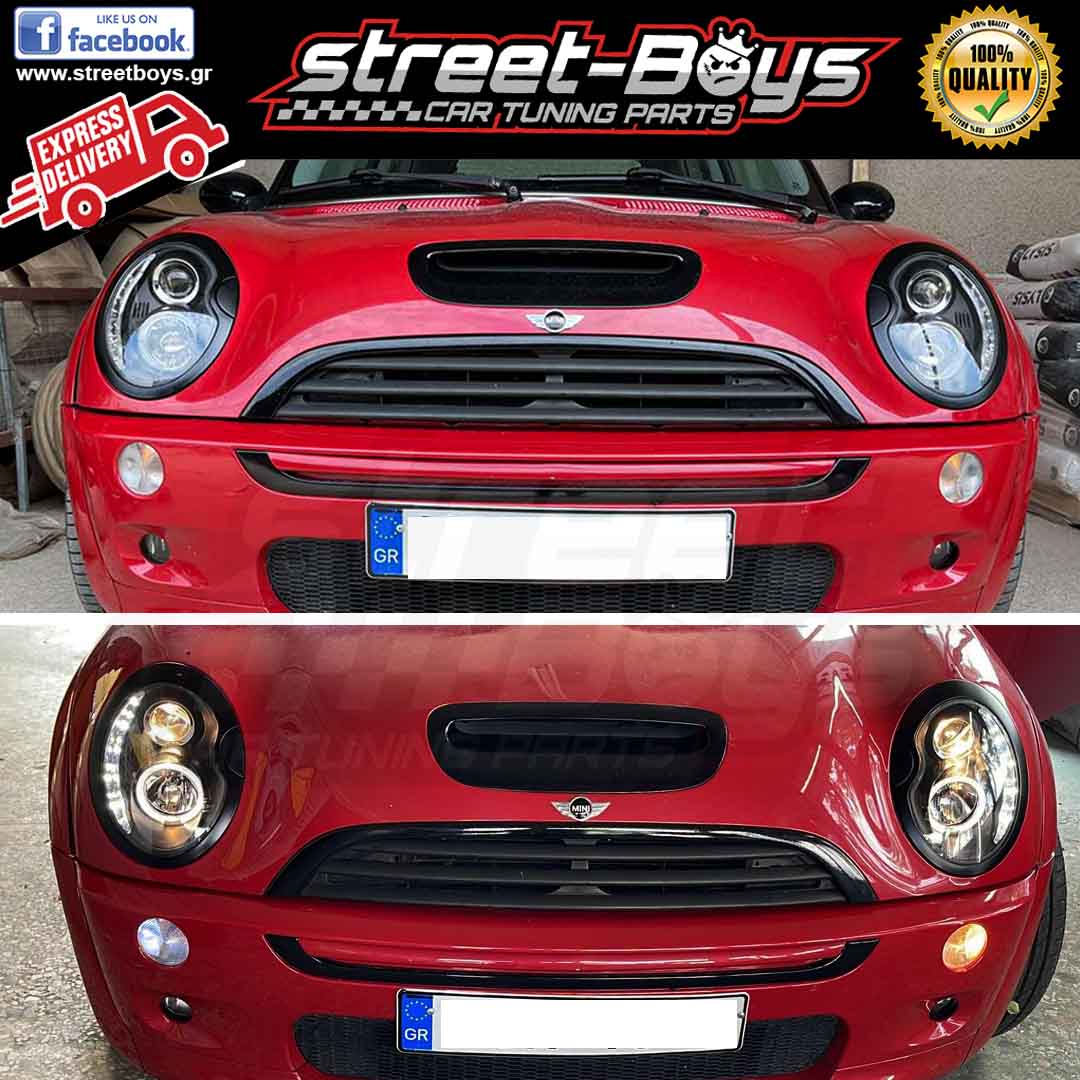 ΦΑΝΑΡΙΑ ΕΜΠΡΟΣ [DAYLIGHT] MINI COOPER R50/R52/R53 (2001-2006) - STREET ...
