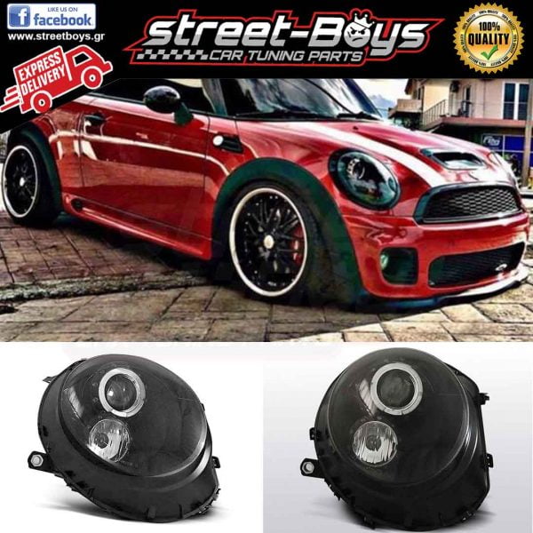 ΦΑΝΑΡΙΑ ΕΜΠΡΟΣ [ANGEL EYES] MINI COOPER R56 (2006-2014) - STREET BOYS ...