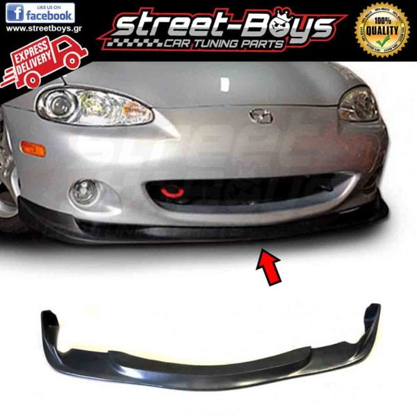LIP SPOILER [GV TYPE] ΕΜΠΡΟΣ ΠΡΟΦΥΛΑΚΤΗΡΑ MAZDA MIATA MX5 (2001-2005 ...