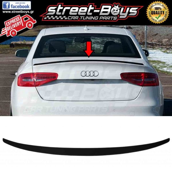ΑΕΡΟΤΟΜΗ SPOILER AUDI A4 B8 - STREET BOYS - CAR TUNING SHOP