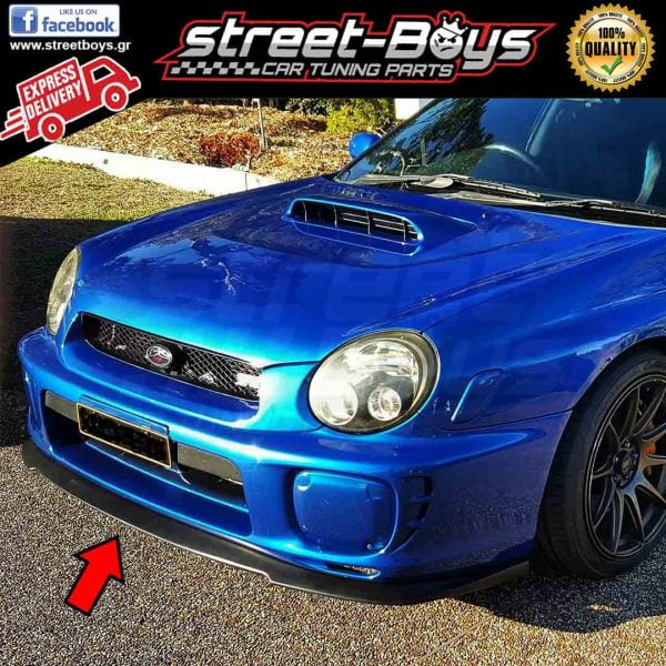 EXTENSION LIP SPOILER ΕΜΠΡΟΣ ΠΡΟΦΥΛΑΚΤΗΡΑ SUBARU IMPREZA BUGEYE (2001 ...