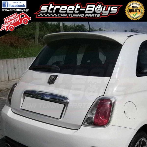 ΑΕΡΟΤΟΜΗ SPOILER FIAT 500 - STREET BOYS - CAR TUNING SHOP