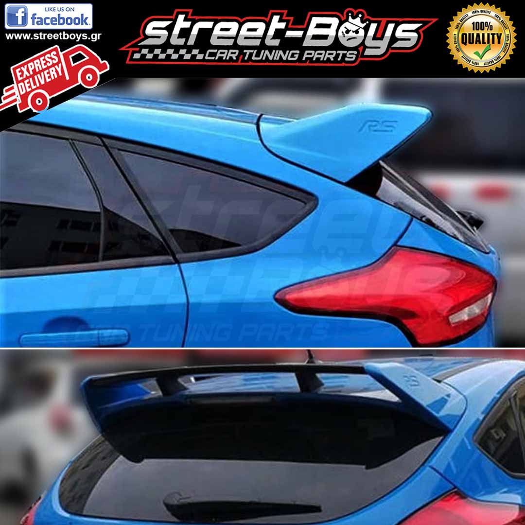 ΑΕΡΟΤΟΜΗ [RS TYPE] SPOILER FORD FOCUS MK3 - STREET BOYS - CAR TUNING SHOP