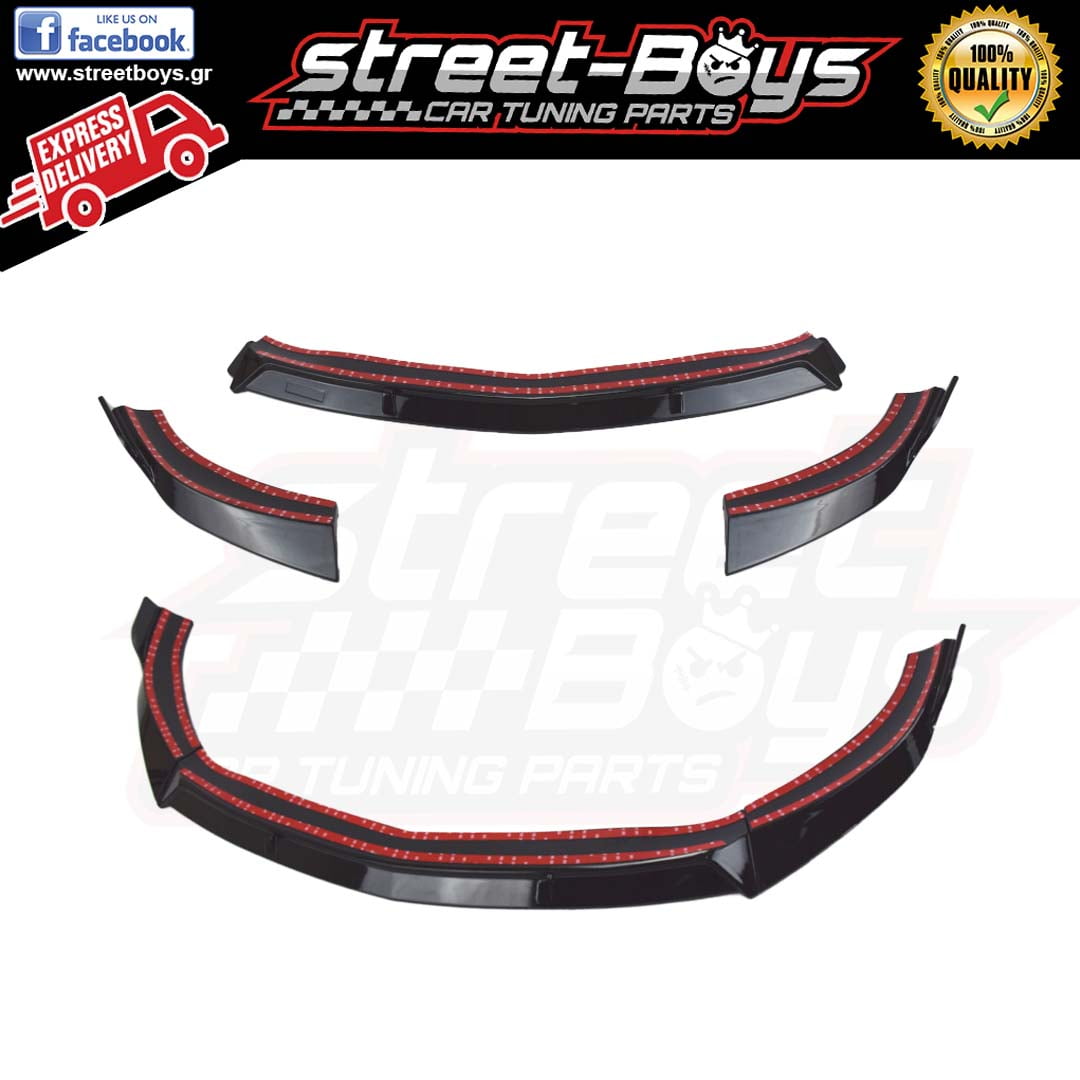 LIP SPOILER EXTENSION ΕΜΠΡΟΣ ΠΡΟΦΥΛΑΚΤΗΡΑ MERCEDES BENZ CLA C117 AMG ...