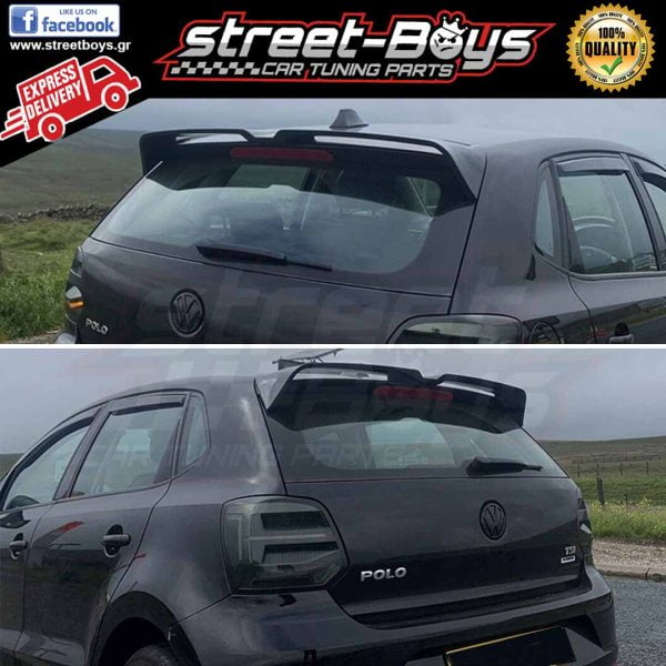 ΑΕΡΟΤΟΜΗ SPOILER VOLKSWAGEN POLO 6R MK5 - STREET BOYS - CAR TUNING SHOP