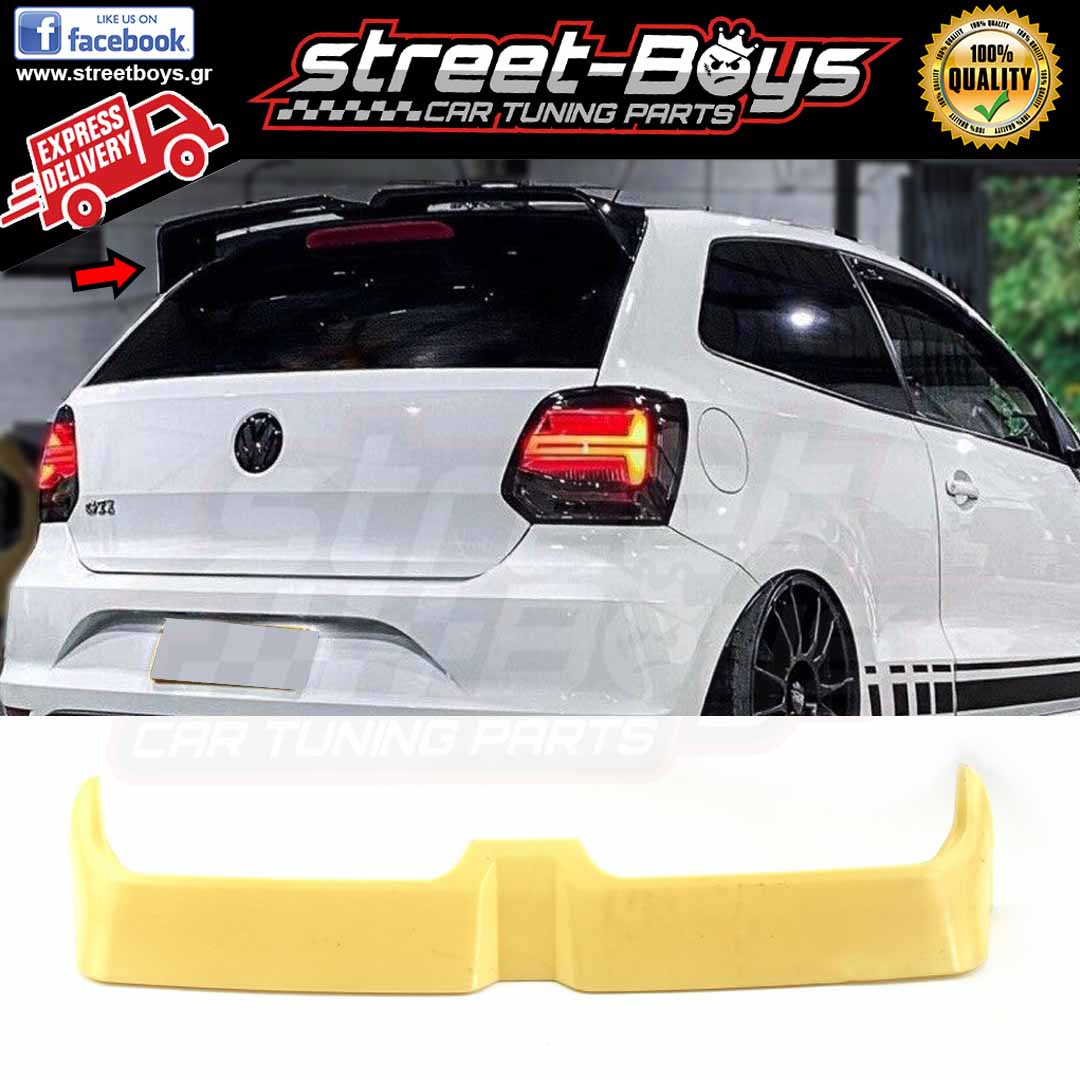ΑΕΡΟΤΟΜΗ [OETT TYPE] SPOILER VOLKSWAGEN POLO 6R MK5 - STREET BOYS - CAR ...