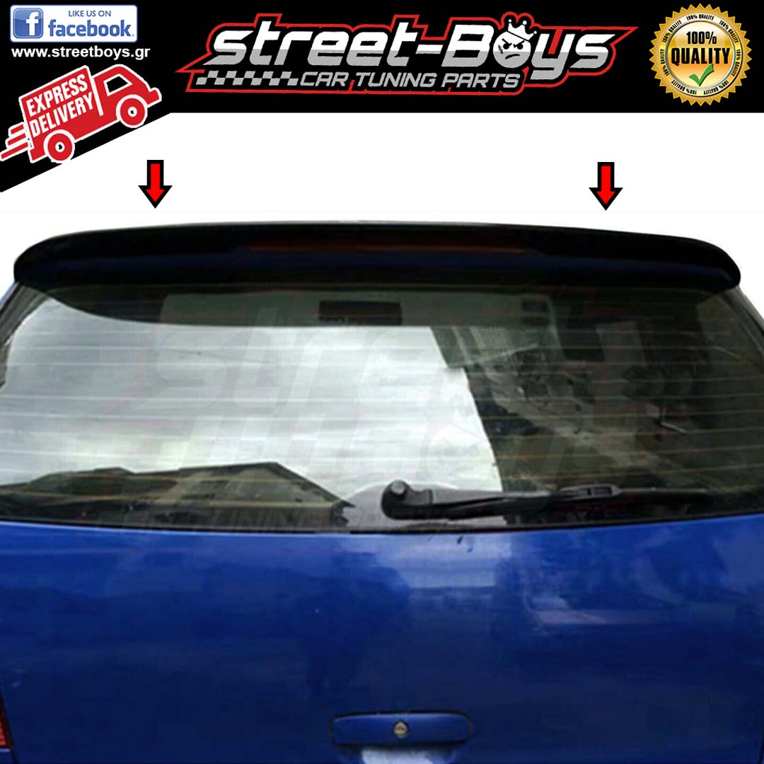 ΑΕΡΟΤΟΜΗ SPOILER VOLKSWAGEN POLO 9N MK4 - STREET BOYS - CAR TUNING SHOP