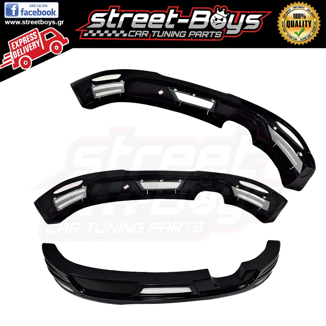 SPOILER ΠΙΣΩ ΠΡΟΦΥΛΑΚΤΗΡΑ VOLKSWAGEN GOLF 6 - STREET BOYS - CAR TUNING SHOP