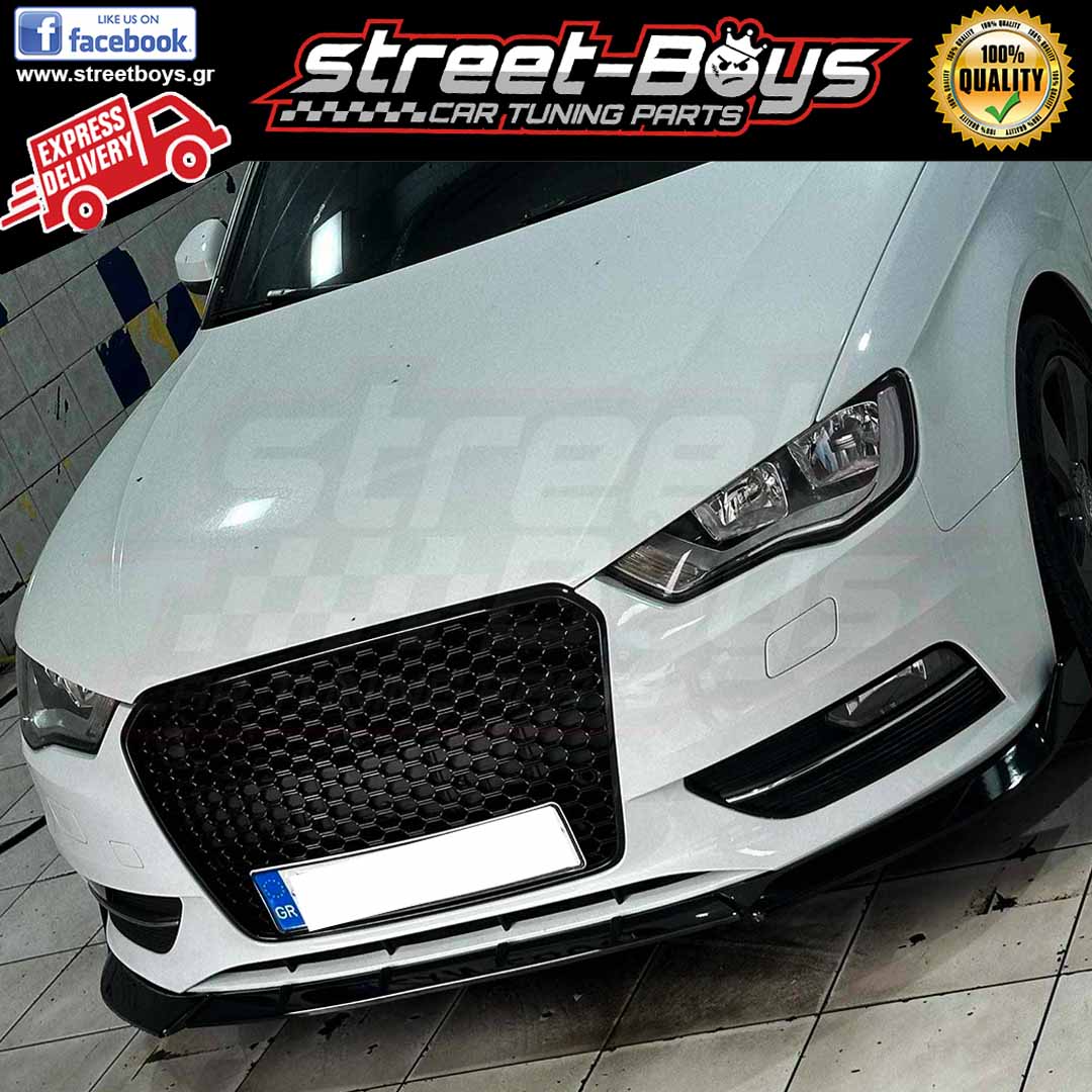 EXTENSION LIP SPOILER ΕΜΠΡΟΣ ΠΡΟΦΥΛΑΚΤΗΡΑ AUDI A3 8V SEDAN STANDARD ...