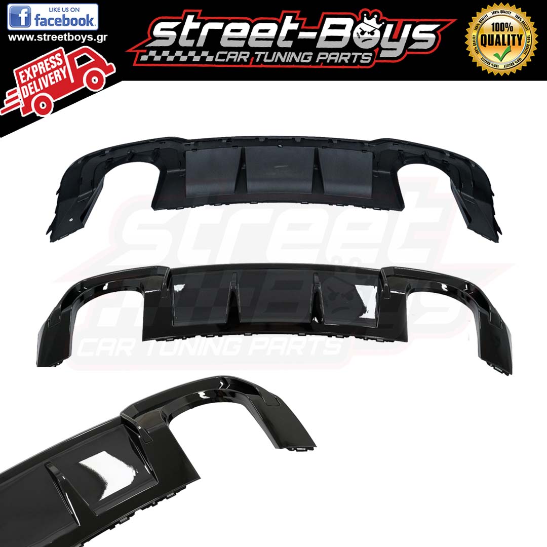 SPOILER ΠΙΣΩ ΠΡΟΦΥΛΑΚΤΗΡΑ [RS3 TYPE] AUDI A3 8V S-LINE SEDAN FACELIFT ...
