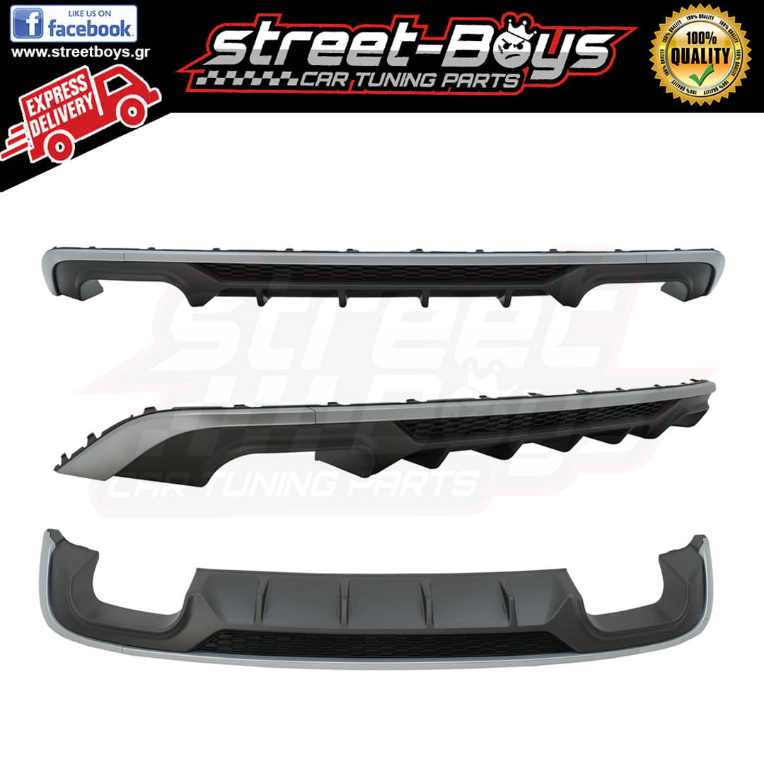 SPOILER ΠΙΣΩ ΠΡΟΦΥΛΑΚΤΗΡΑ [S3 TYPE] AUDI A3 8V HATCHBACK/SPORTBACK ...