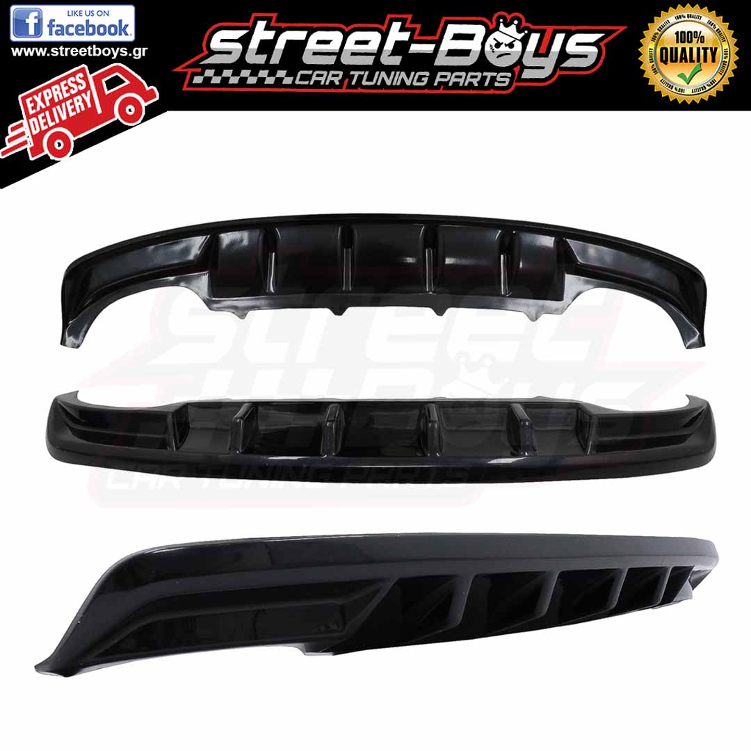 SPOILER ΠΙΣΩ ΠΡΟΦΥΛΑΚΤΗΡΑ SKODA OCTAVIA MK3 5E - STREET BOYS - CAR ...