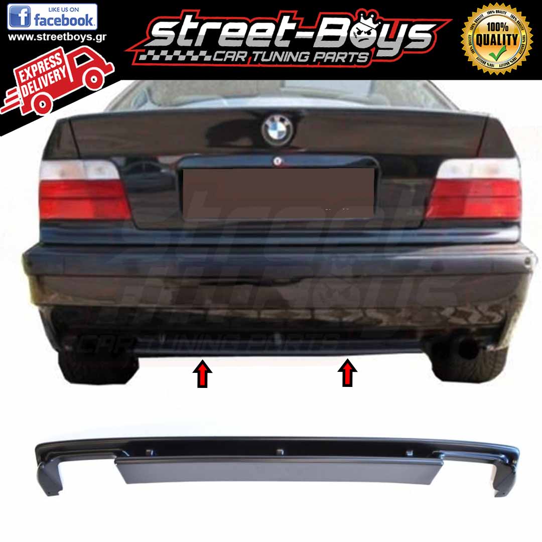 SPOILER [M3 TYPE] ΔΙΑΧΥΤΗΣ ΠΙΣΩ ΠΡΟΦΥΛΑΚΤΗΡΑ BMW E36 STANDARD - STREET ...