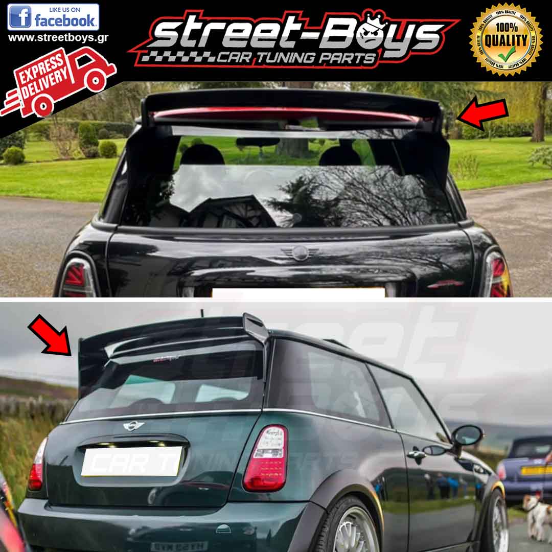 ΑΕΡΟΤΟΜΗ ΡΥΘΜΙΖΟΜΕΝΗ [GP TYPE] SPOILER MINI COOPER R55/R56/R57 (2007 ...