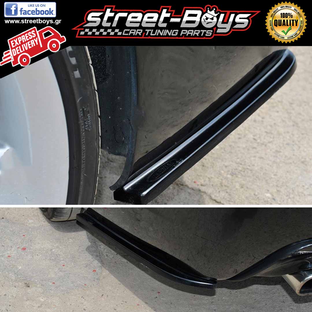SPOILER EXTENSIONS ΠΙΣΩ ΠΡΟΦΥΛΑΚΤΗΡΑ BMW E60 M-TECH M-PACK - STREET ...