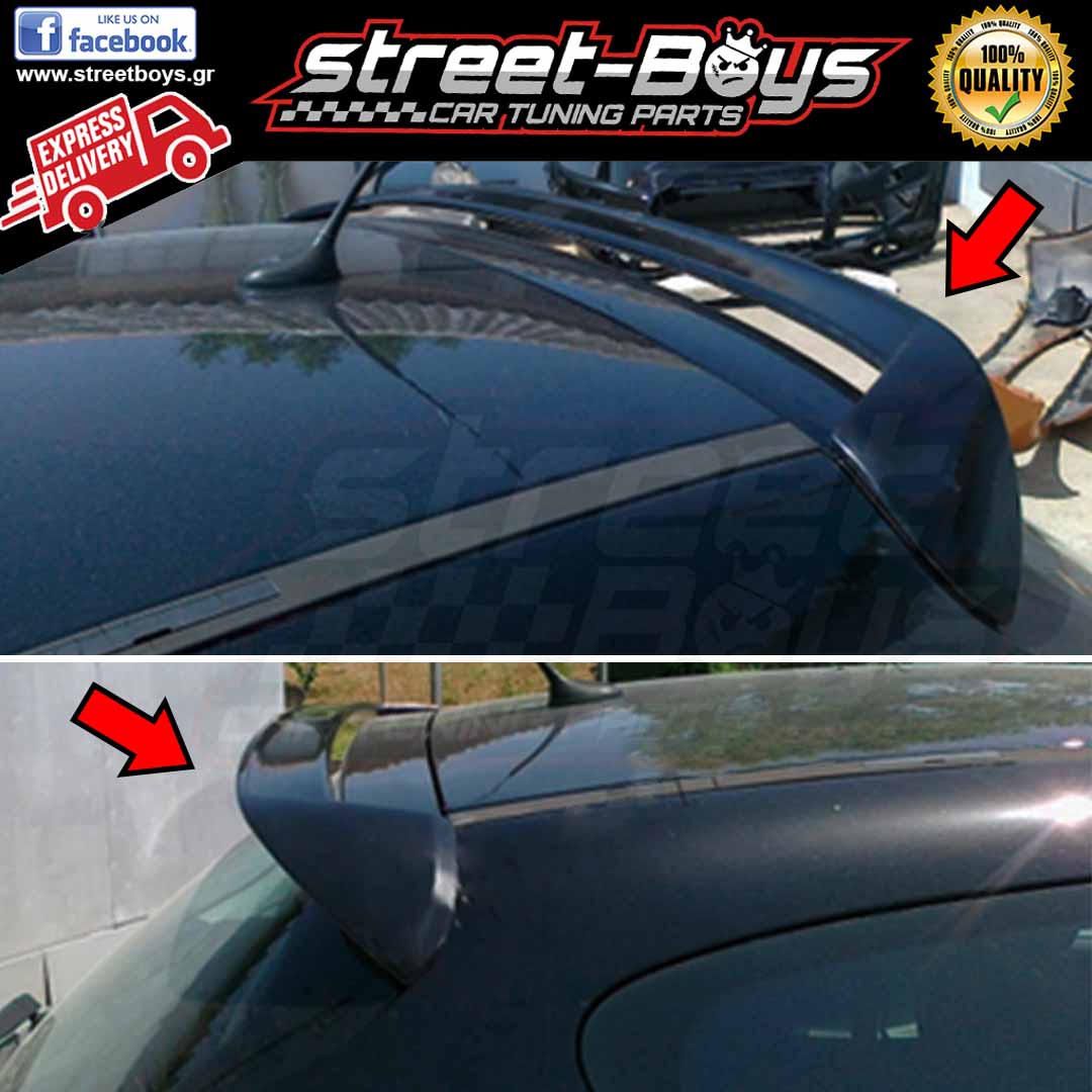 ΑΕΡΟΤΟΜΗ SPOILER ΠΟΡΤ ΜΠΑΓΚΑΖ PEUGEOT 207 - STREET BOYS - CAR TUNING SHOP