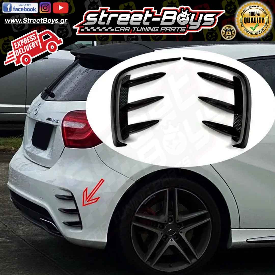 SPOILER TRIM ΠΙΣΩ ΠΡΟΦΥΛΑΚΤΗΡΑ MERCEDES BENZ W176 AMG A45 (2012-2018 ...