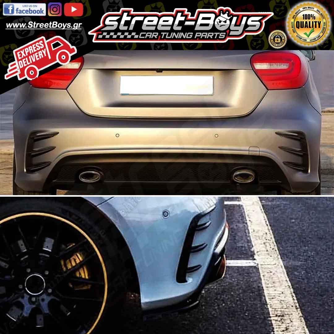 SPOILER TRIM ΠΙΣΩ ΠΡΟΦΥΛΑΚΤΗΡΑ MERCEDES BENZ W176 AMG A45 (2012-2018 ...