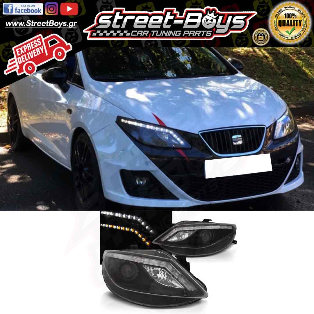 ΜΠΡΟΣΤΑ ΦΑΝΑΡΙΑ ΜΑΥΡΑ DAYLIGHT SEAT IBIZA 6J (2008-2012) - STREET BOYS ...
