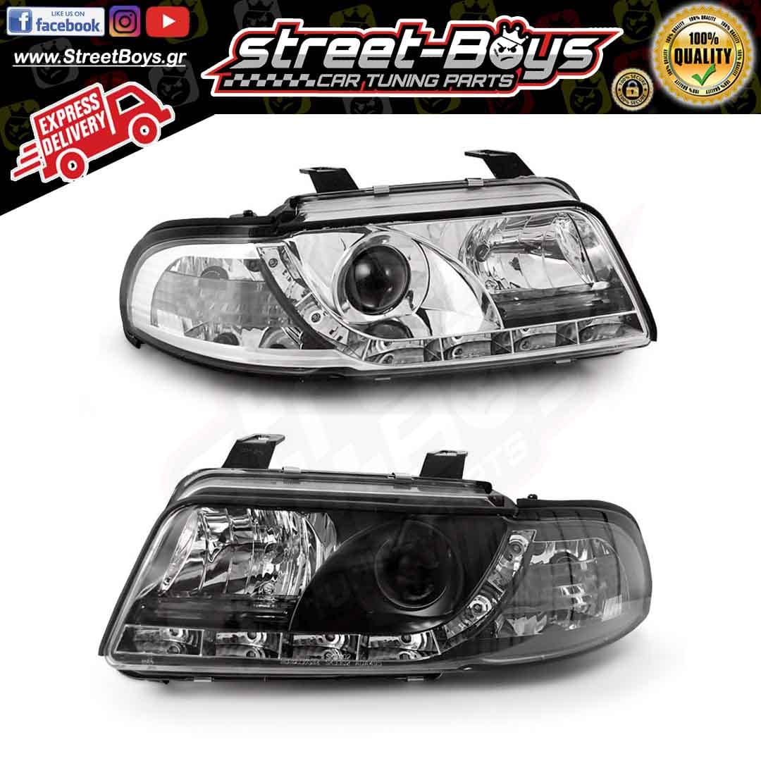 ΜΠΡΟΣΤΑ ΦΑΝΑΡΙΑ DAYLIGHT AUDI A4 B5 (1999-2000) - STREET BOYS - CAR ...