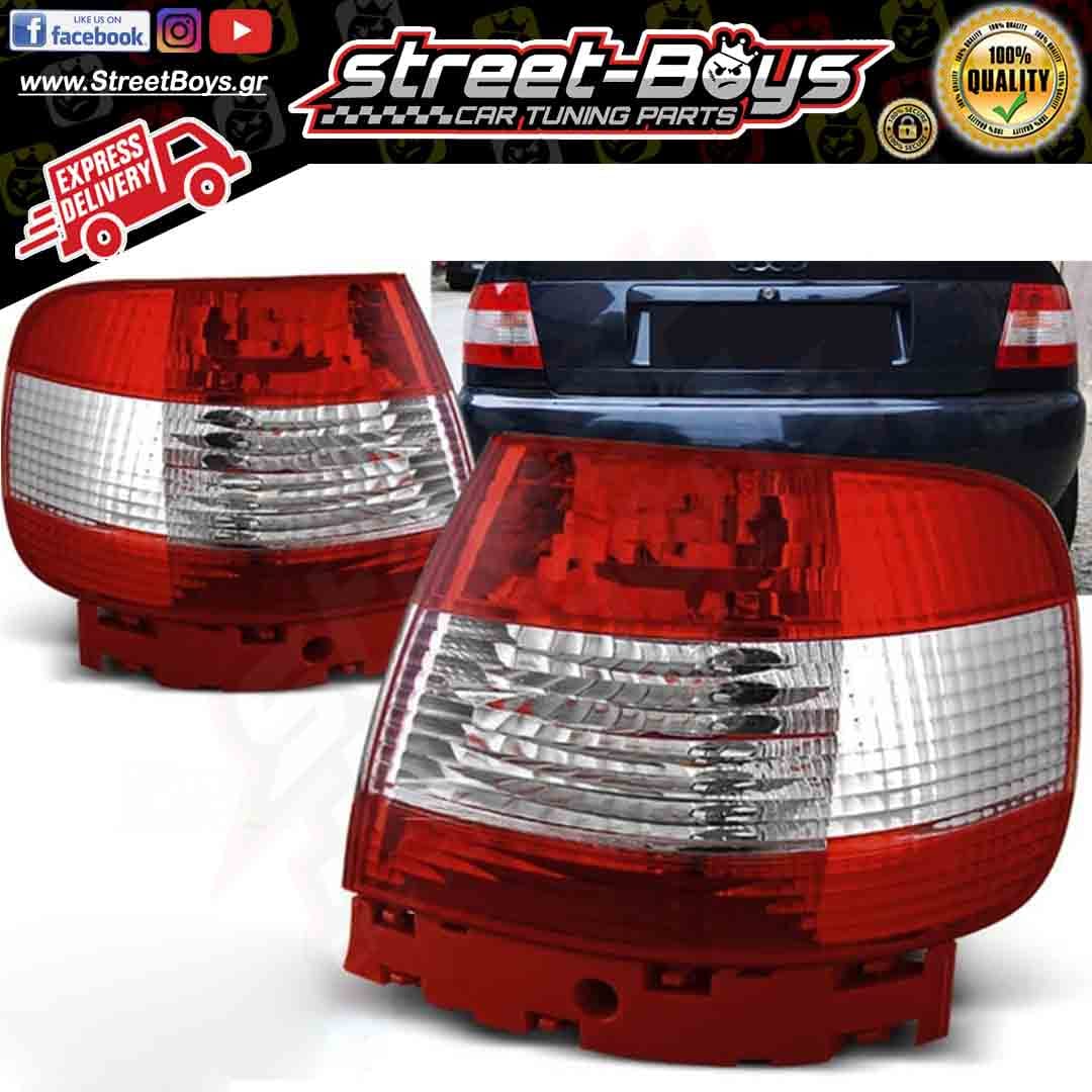 ΠΙΣΩ ΦΑΝΑΡΙΑ AUDI A4 B5 (1994-2000) - STREET BOYS - CAR TUNING SHOP
