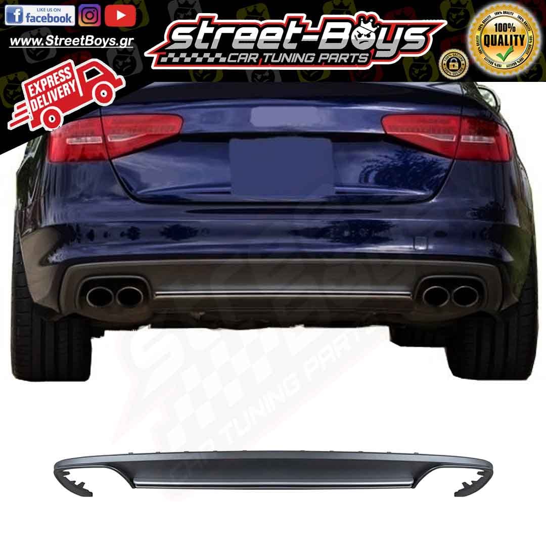 SPOILER ΔΙΑΧΥΤΗΣ ΠΙΣΩ ΠΡΟΦΥΛΑΚΤΗΡΑ [S4 TYPE] AUDI A4 B8.5 STANDARD ...