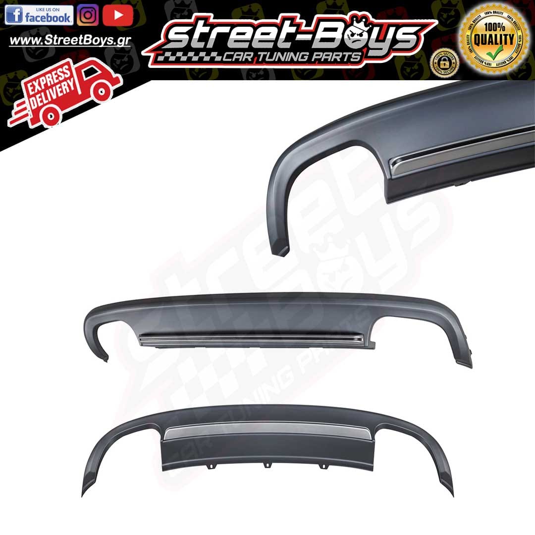 SPOILER ΔΙΑΧΥΤΗΣ ΠΙΣΩ ΠΡΟΦΥΛΑΚΤΗΡΑ [S5 TYPE] AUDI A5 SPORTBACK STANDARD ...