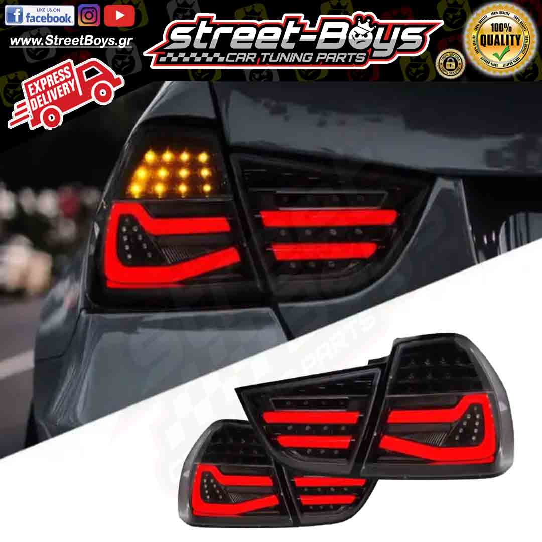 ΠΙΣΩ ΦΑΝΑΡΙΑ DYNAMIC LED BMW E90 SEDAN (2009-2011) - STREET BOYS - CAR ...