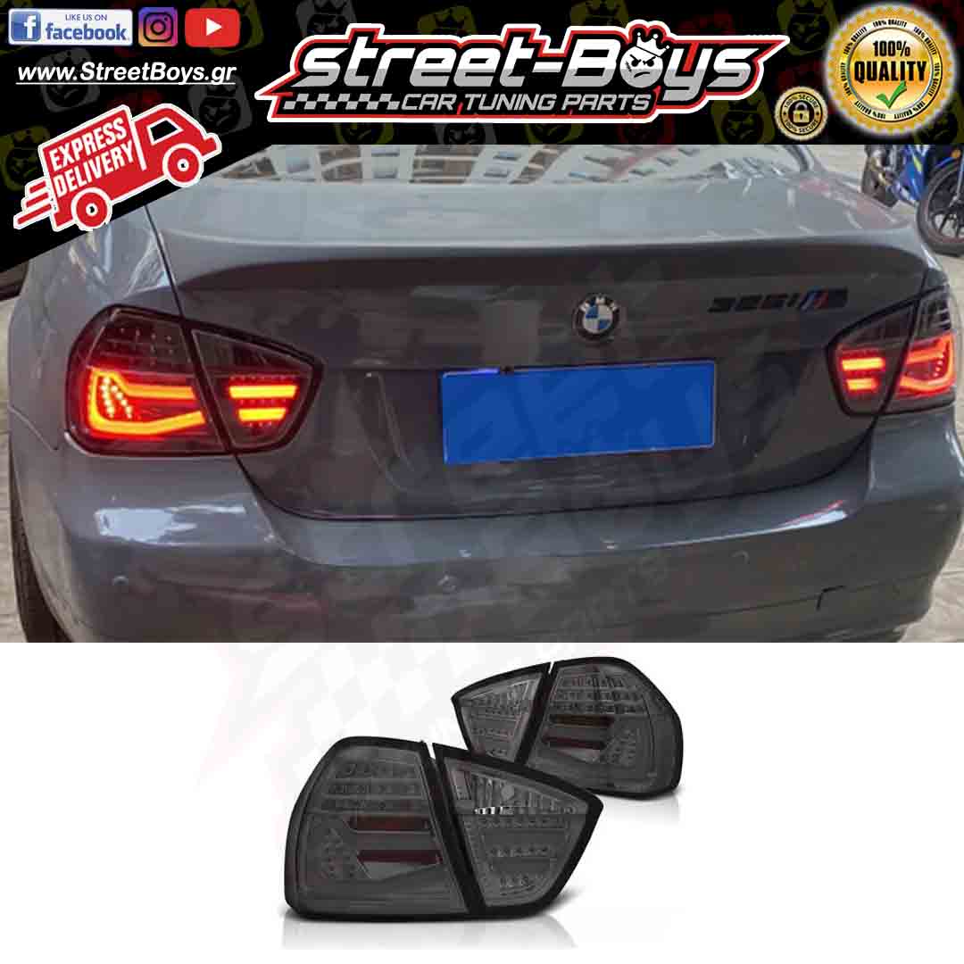 ΠΙΣΩ ΦΑΝΑΡΙΑ LED BMW E90 SEDAN (2005-2008) - STREET BOYS - CAR TUNING SHOP