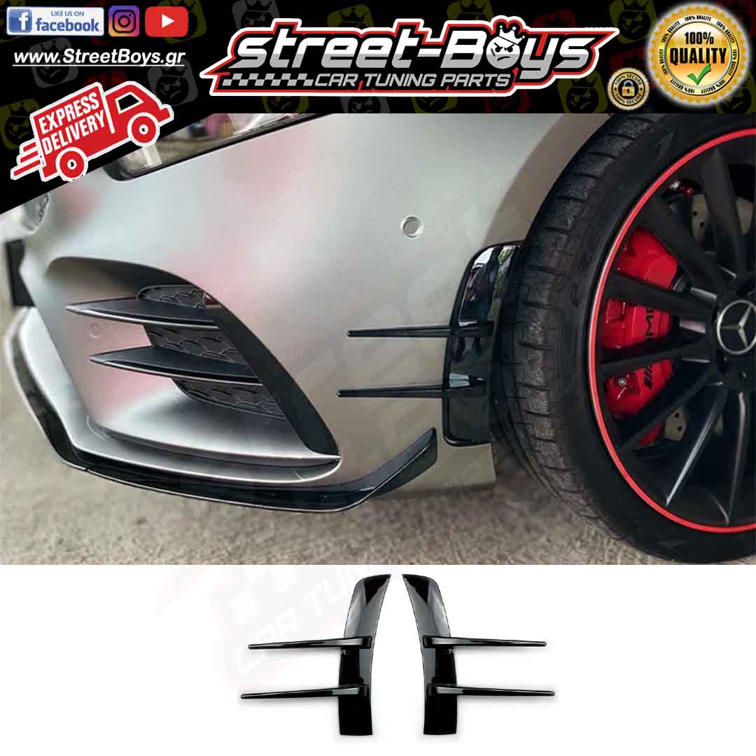 SPOILER TRIM ΜΠΡΟΣΤΑ ΠΡΟΦΥΛΑΚΤΗΡΑ MERCEDES BENZ W177 AMG A35 (2018-2024 ...