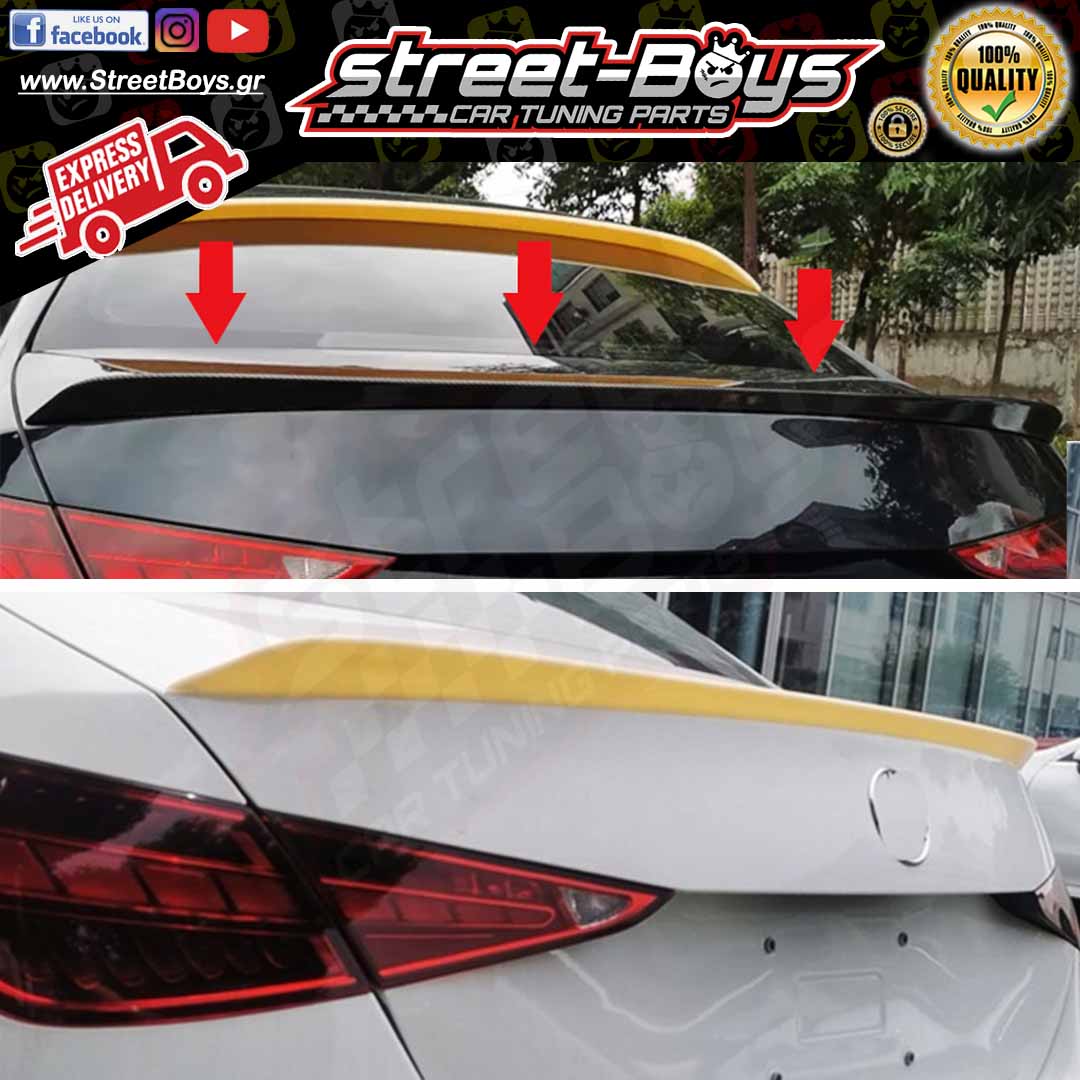 ΑΕΡΟΤΟΜΗ [C63 TYPE] SPOILER ΠΟΡΤ ΜΠΑΓΚΑΖ MERCEDES BENZ W206 - STREET ...