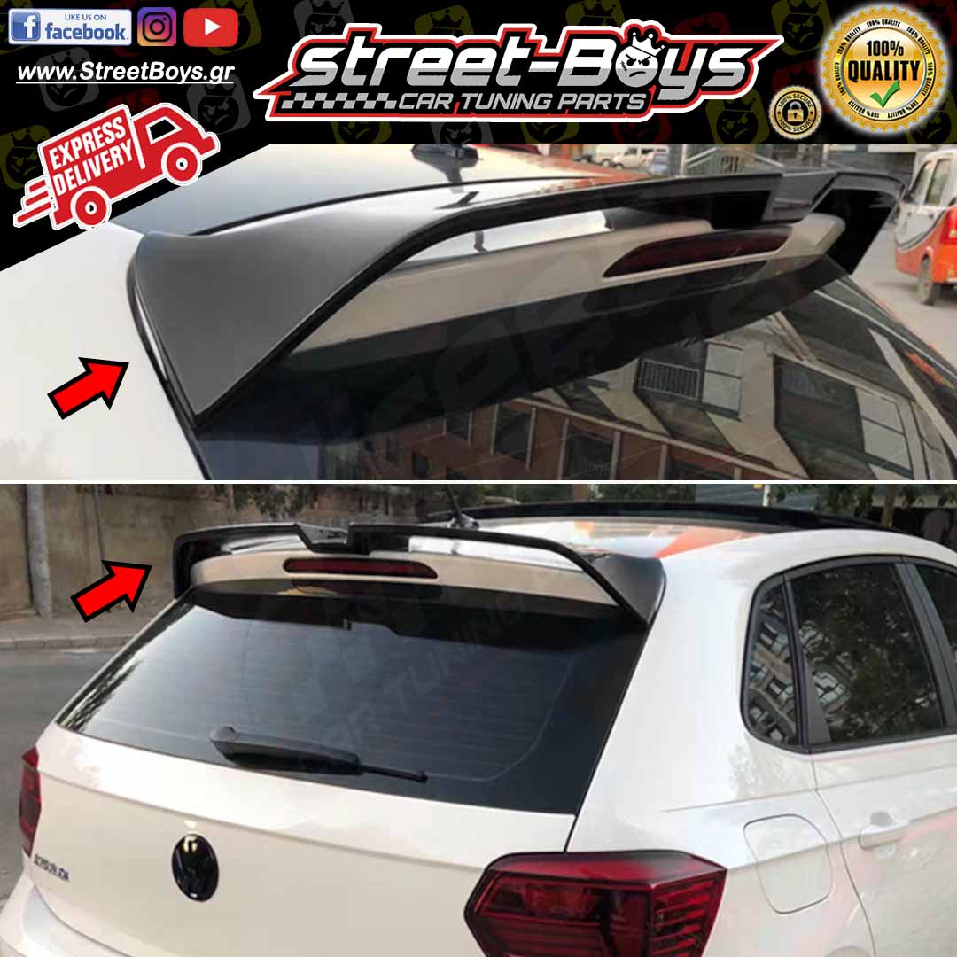 ΑΕΡΟΤΟΜΗ SPOILER ΠΟΡΤ ΜΠΑΓΚΑΖ VW POLO MK6 AW (2017-2024) - STREET BOYS ...