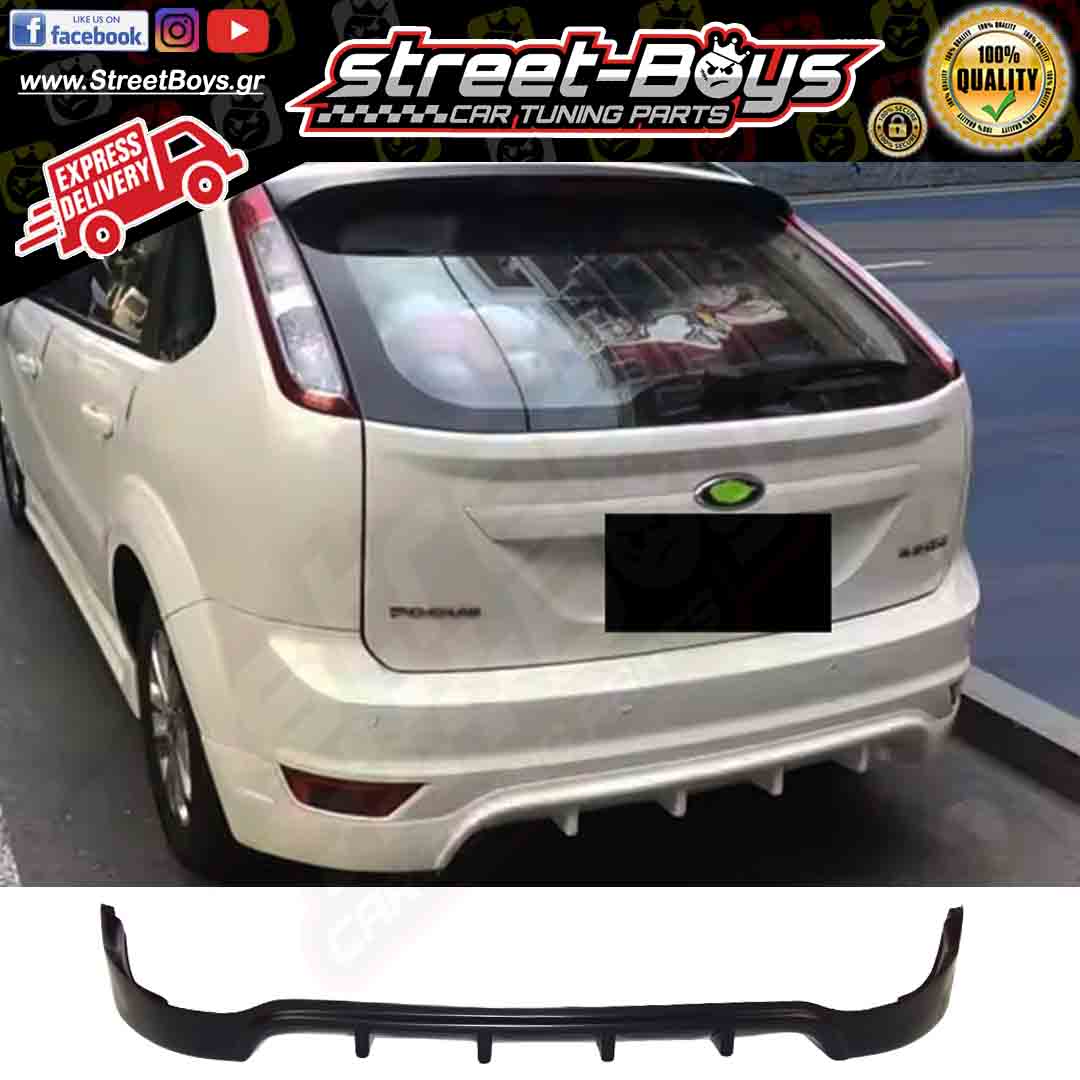 SPOILER ΔΙΑΧΥΤΗΣ ΠΙΣΩ ΠΡΟΦΥΛΑΚΤΗΡΑ FORD FOCUS MK2 FACELIFT (2008-2011 ...