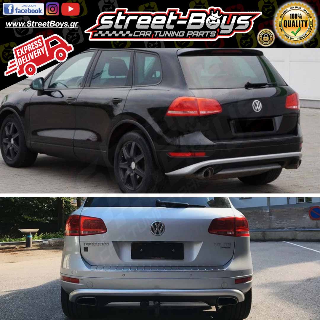 SPOILER ΔΙΑΧΥΤΗΣ ΠΙΣΩ ΠΡΟΦΥΛΑΚΤΗΡΑ VW TOUAREG 7P (2010-2014) - STREET ...