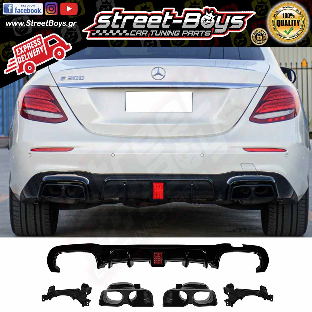SPOILER [BRABUS TYPE] ΔΙΑΧΥΤΗΣ ΠΙΣΩ ΠΡΟΦΥΛΑΚΤΗΡΑ ΜΕ ΜΑΥΡΕΣ ΜΠΟΥΚΕΣ ...
