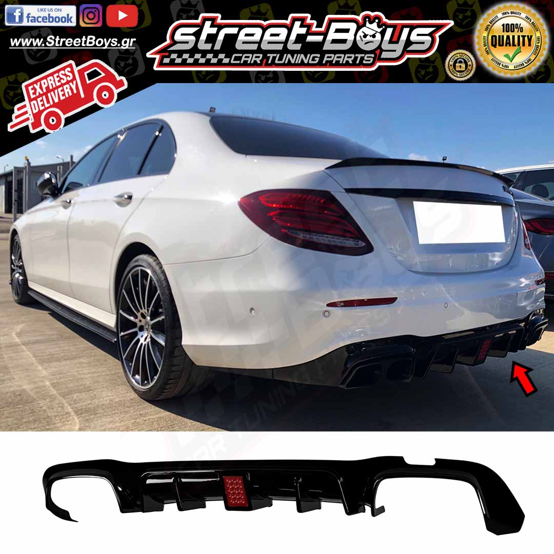 SPOILER [BRABUS TYPE] ΔΙΑΧΥΤΗΣ ΠΙΣΩ ΠΡΟΦΥΛΑΚΤΗΡΑ ΜΕ ΜΑΥΡΕΣ ΜΠΟΥΚΕΣ ...